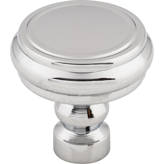 Top Knobs Brixton Ridged 1 1/4" Diameter Round Knob & Reviews | Wayfair